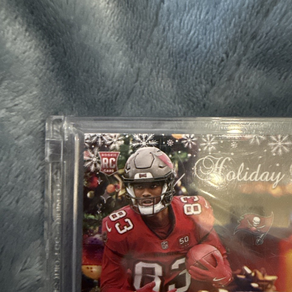 2025 Panini Absolute Tez Johnson Rookie card Holiday Suit Patch ...