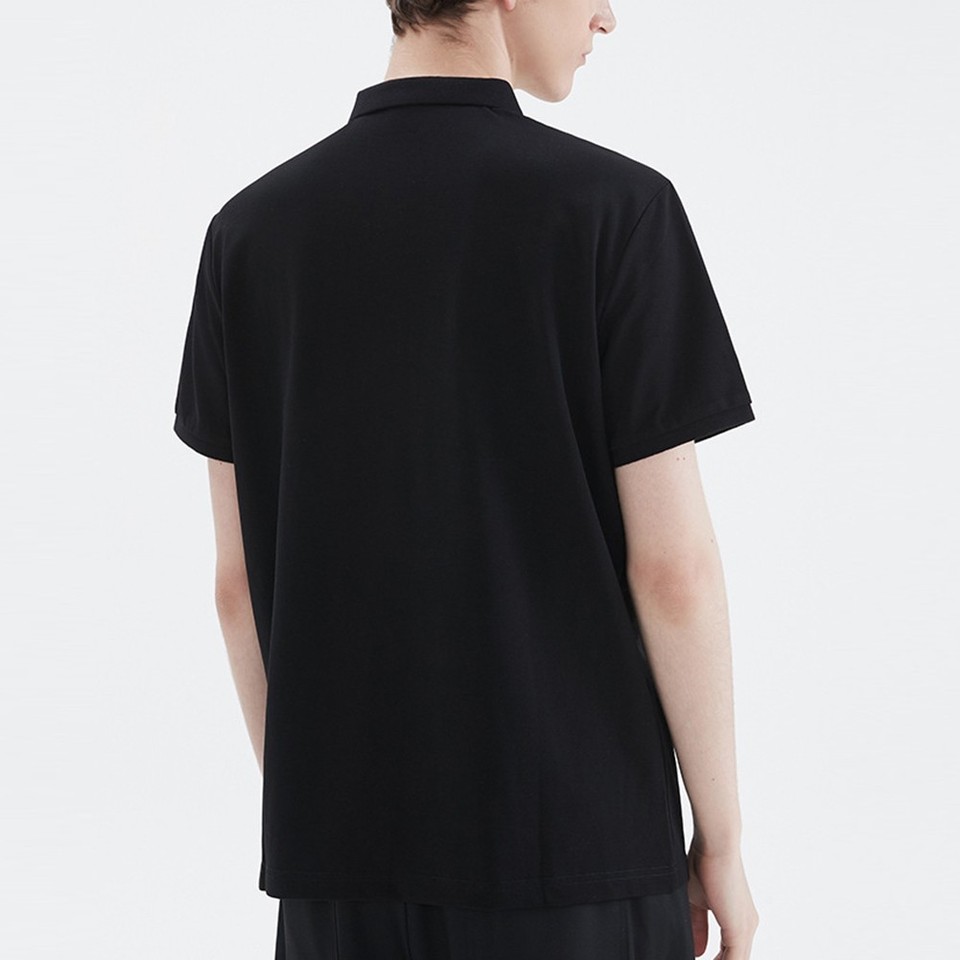 Élégant t-shirt été homme à manches courtes et revers pour un usage ...