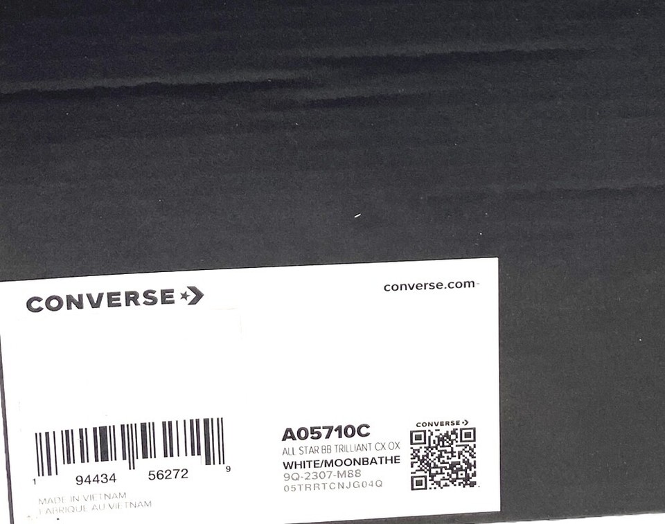 Converse BB Trilliant CX Basketball Sneaker Woven Terry White Women ...