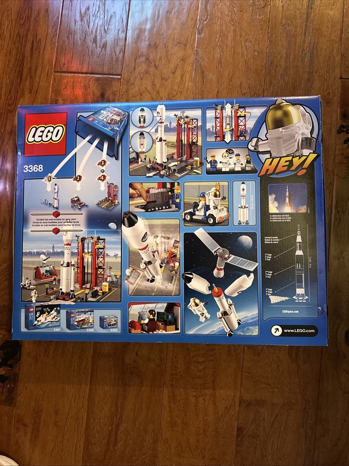 LEGO City SPACE CENTRE 3368 New Factory Sealed Box - Rocket Space Suit ...