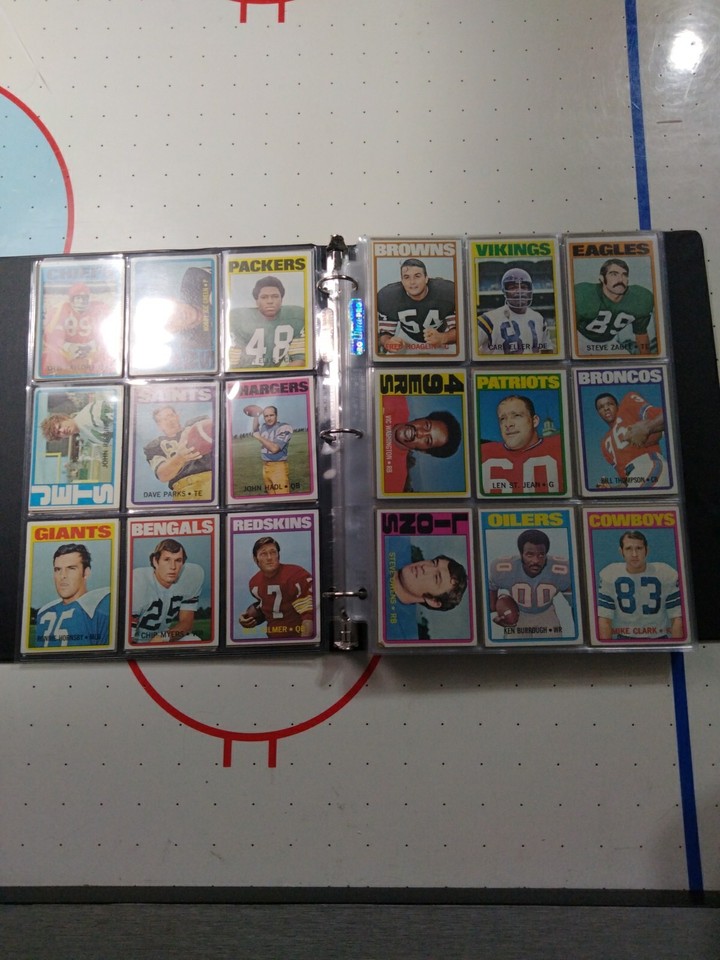 1972 Topps Football Complete Set Series 1&2 263 Ex Staubach RC Manning ...