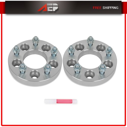 2X 5x4.5 to 5x4.75 Wheel Adapters 1" thick 12x1.5 For Toyota Tacoma ...