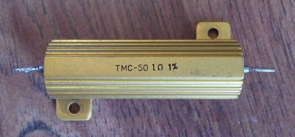 Vishay TMC-50 Resistor, 1 Ohm 1%, Wirewound, Industrial Power, Chassis ...