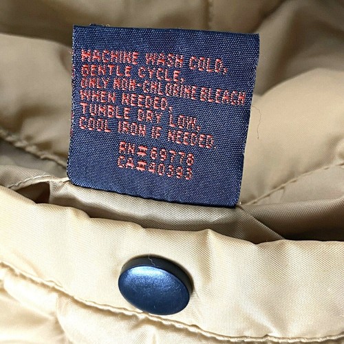 Foot Locker Reversible Jacket M Black Beige Tan Nylon Quilt M Y2K | eBay