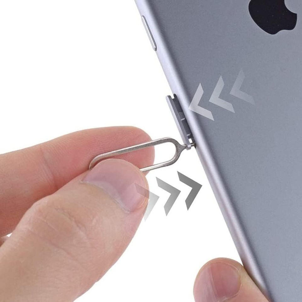 100PCS Sim Card Tray Eject Pin Ejector Removal Tool for iPhone iPad ...