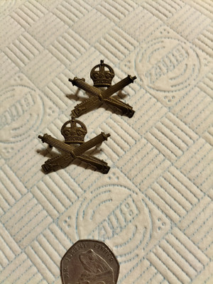 Machine Gun Corps collar badges with lugs | eBay UK