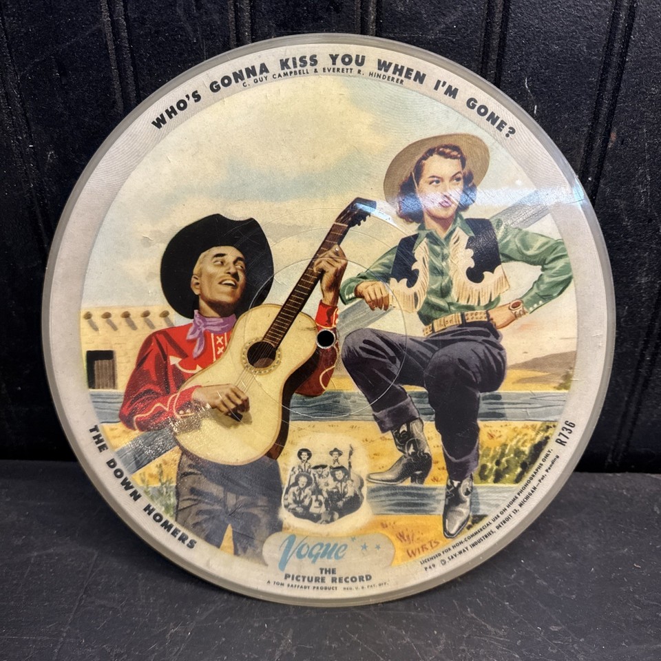 Vogue Picture Record R736 The Down Homers Kenny Roberts Free Shipping ...
