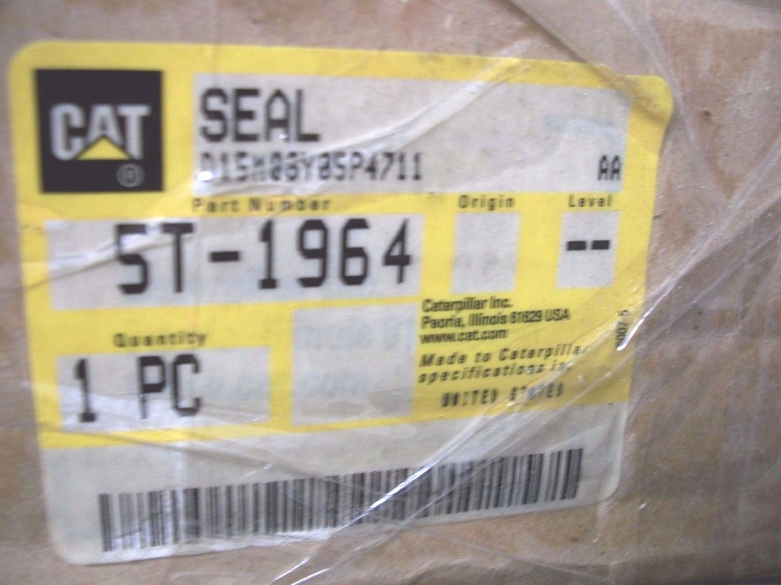 Caterpillar 130-G window seal 5T-1964 5T1964 5330012043388 60091 Grader ...