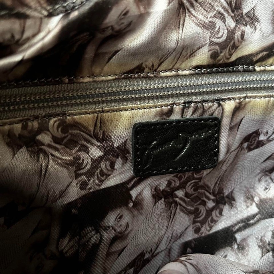 Junior Drake Shoulder Bag Distressed Leather in Brown USED Once Mint ...