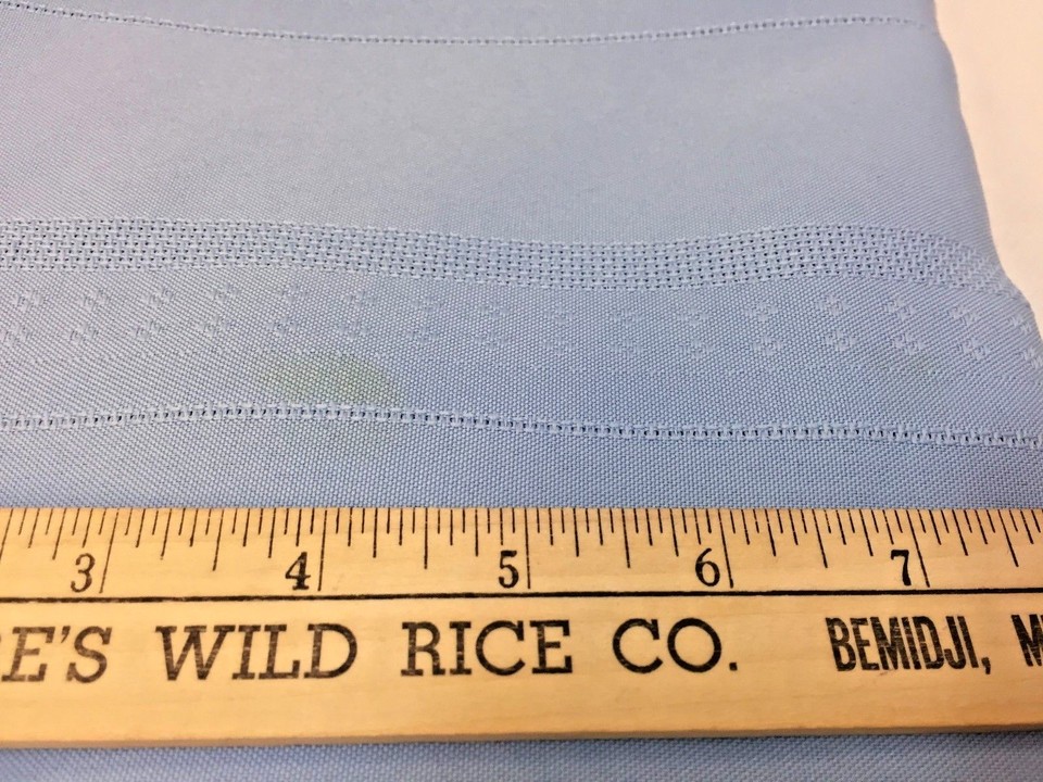 Tablecloth Lite Blue Oval 83" x 61" w/ Bonus Pack Of Tablecloth Holders ...