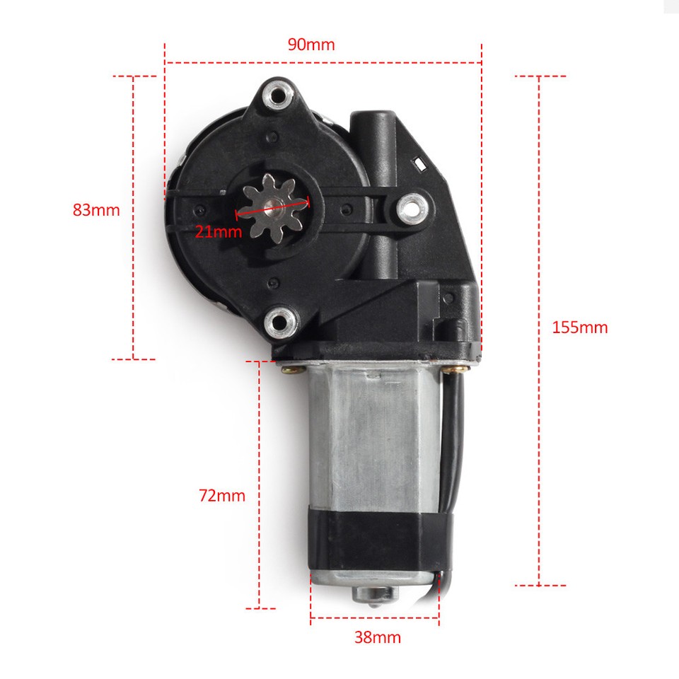 3 holes+8 tooth Car power Window Lifter Motor for BMW E30 325is Diver ...