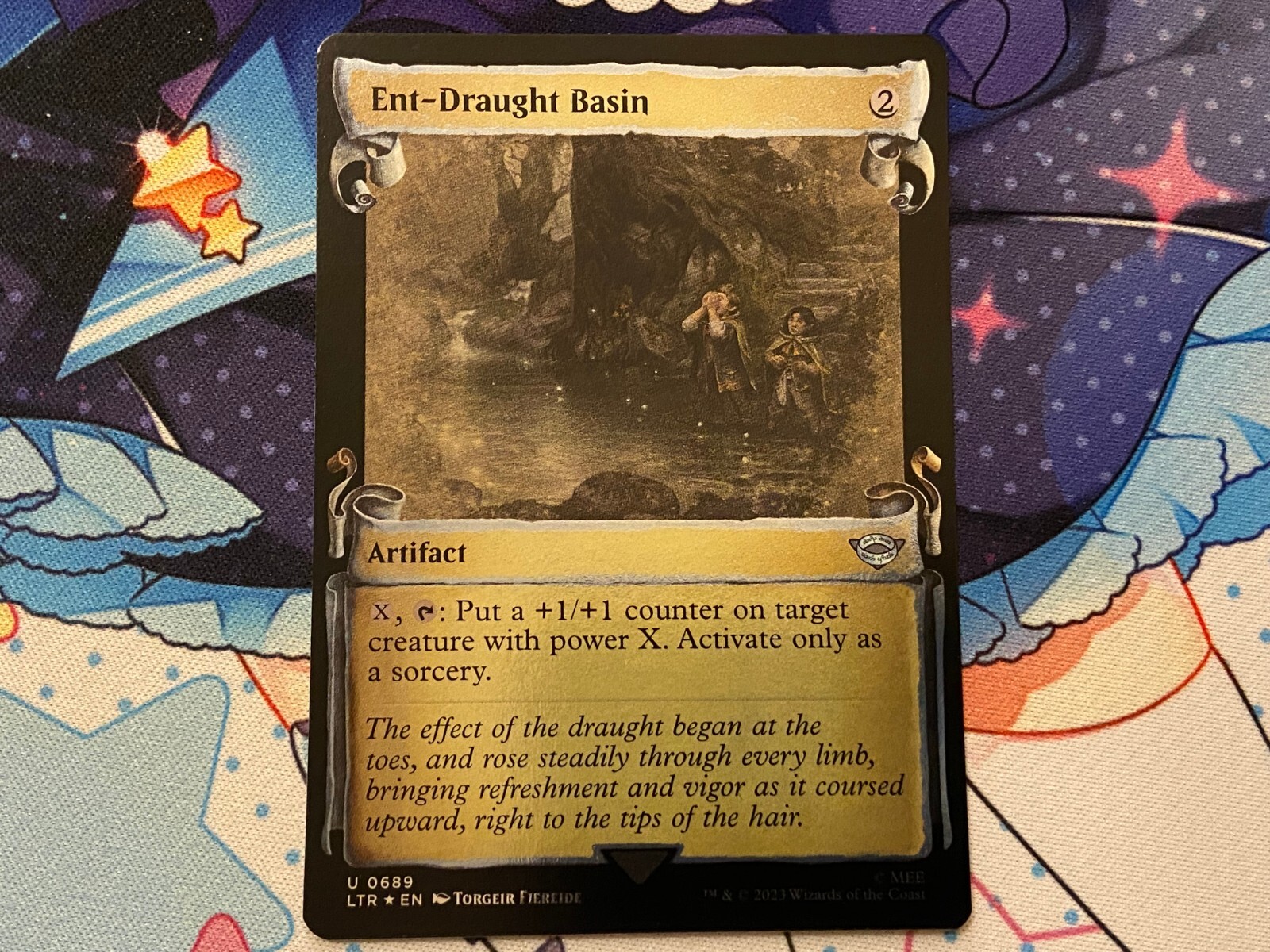 Ent-Draught Basin Showcase Scrolls Foil - LTR 0689 - NM - MTG Magic | eBay