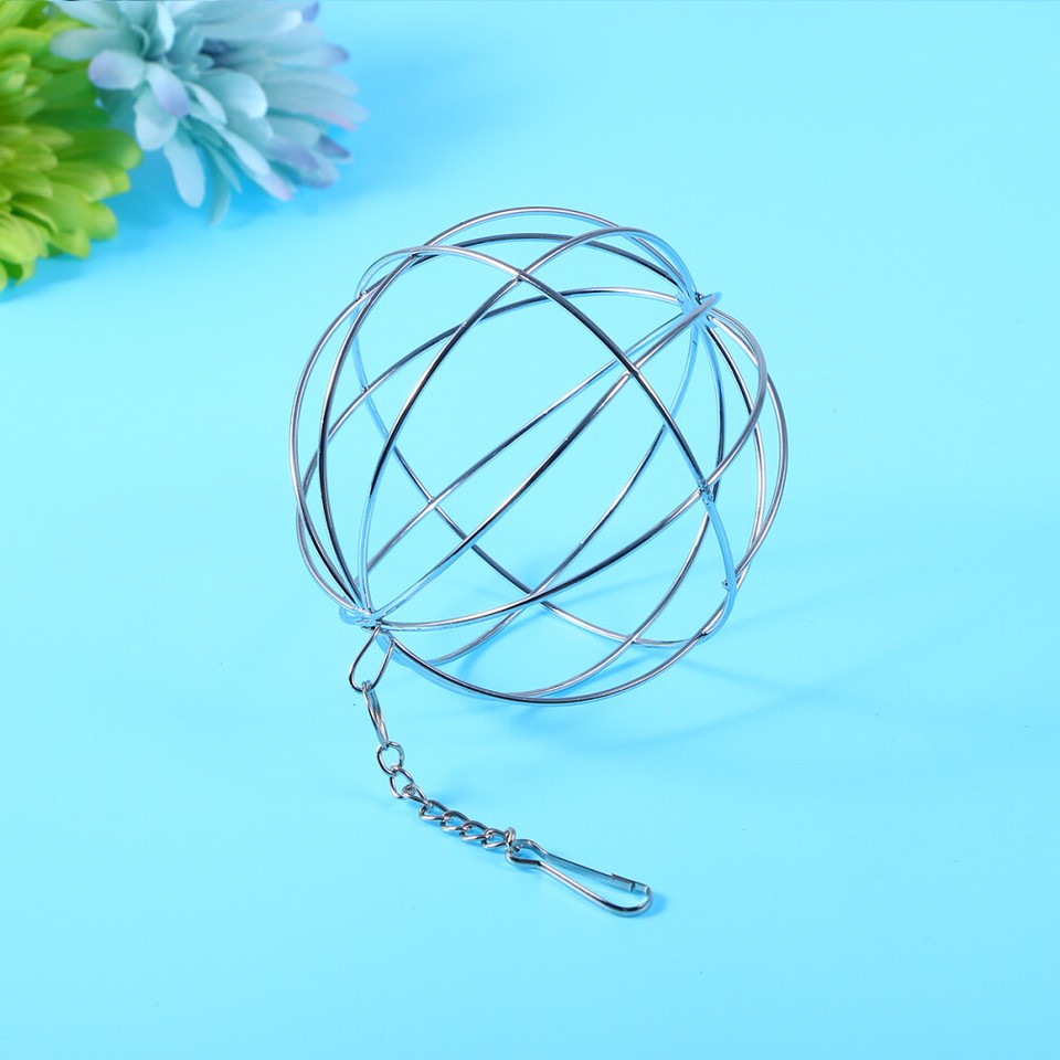 8cm Sphere Treat Guinea Pig Hamster Rat Rabbit Feed Dispenser Hanging ...
