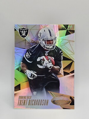 2015 Certified Trent Richardson Gold Mirror SSP #'d 23/25 - Raiders | eBay