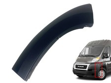 Fits 2019-2020 RAM Promaster Front Bumper End Caps With Lower Cover ...