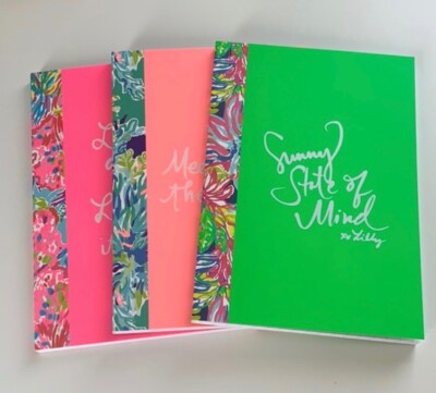 Brand New Lilly Pulitzer Mini Notebooks - Set of 3 - NIB | eBay