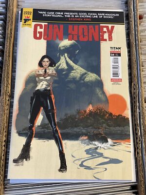 GUN HONEY #4 MARC ASPINALL VARIANT COVER B 2022 SOLD OUT HTF stephen king noir | eBay