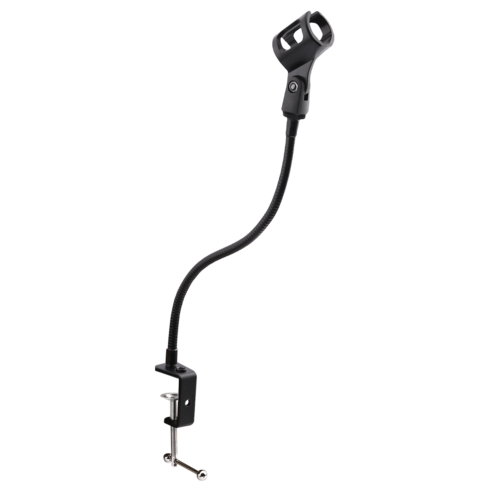 Microphone Stand Flexible Gooseneck Live Streaming Boom Arm With Clip ...