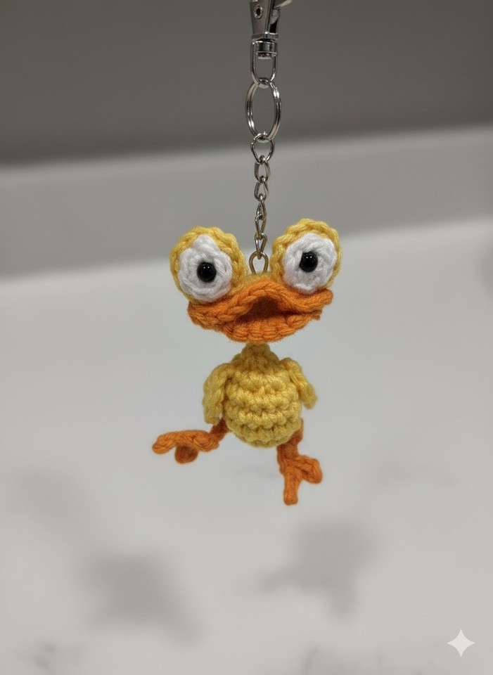 Llaveros De Pato Loco, Hecho A Mano , De Algodón, Regalo Sspecial | eBay