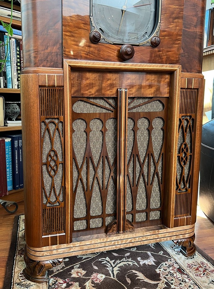 Zenith 12U158 Vintage Tube Console Radio - Restored | eBay
