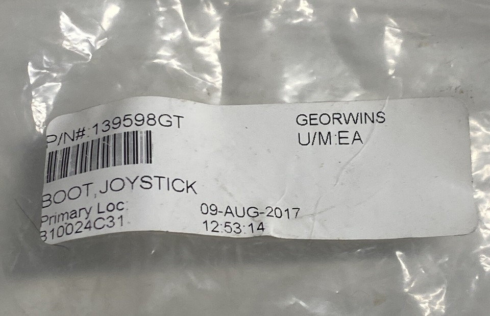 NEW Genie Controller/Joystick Boot ( Genie #: 62394/139598, 139598GT ...