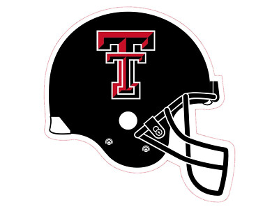 Texas Tech University Red Raiders sticker logo NCAA weatherproof bumper ...