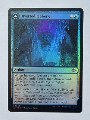 Magic MTG - Inverted Iceberg (Foil) - Lost Caverns of Ixalan - NM | eBay
