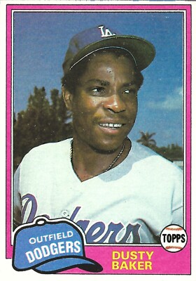 Dusty Baker 1981 Topps Baseball Card #495 Mint | eBay