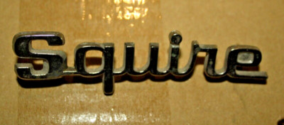 1972 Ford NOS Squire Emblem D22B 7342528 H | eBay