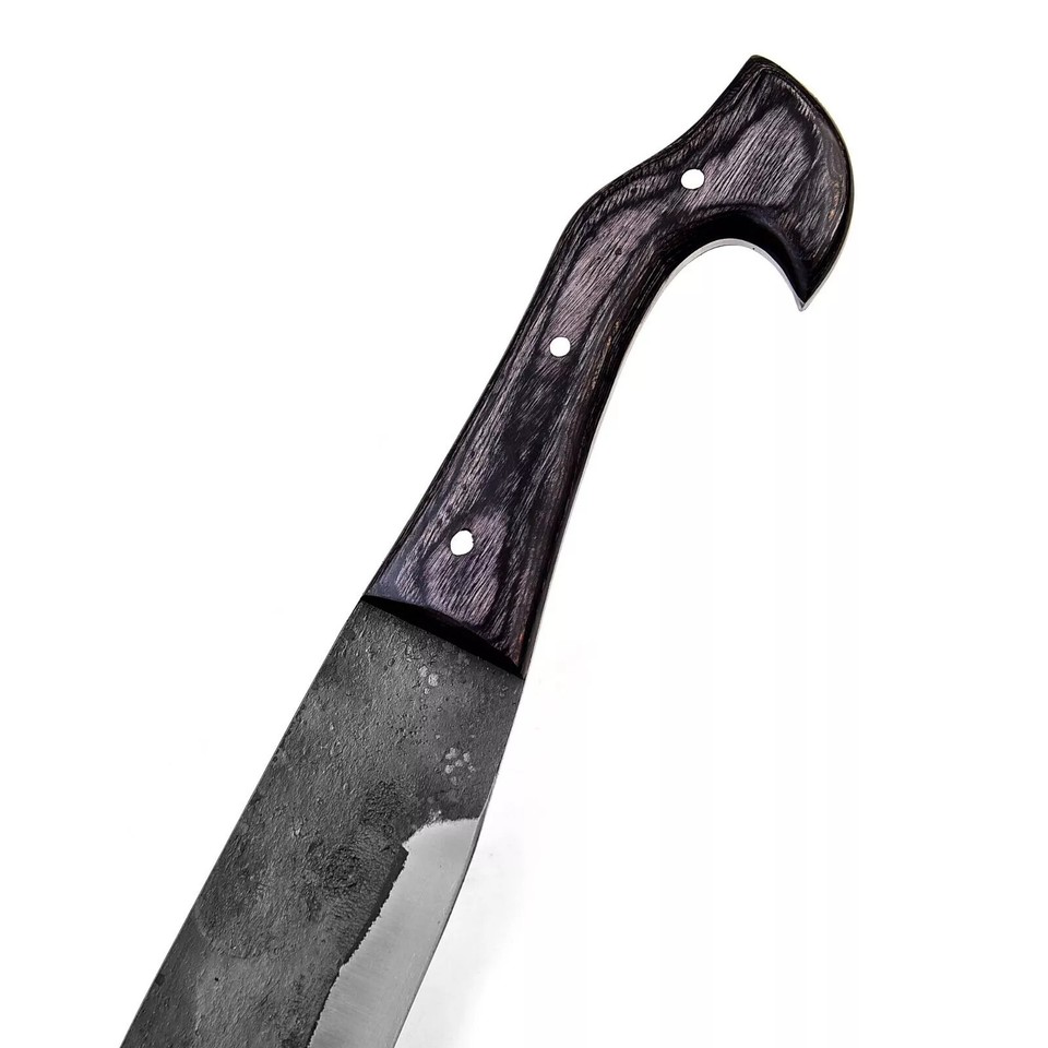 1075 Rail Road Barong Style Machete 25 Inches With Leather Sheath Best ...