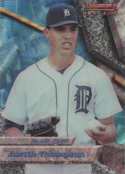 1994 Bowman's Best - Justin Thompson #6 Blue Refractor for sale online ...