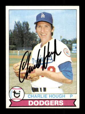 1979 Topps #508 Charlie Hough AUTOGRAPHED!!! Dodgers 235396 | eBay