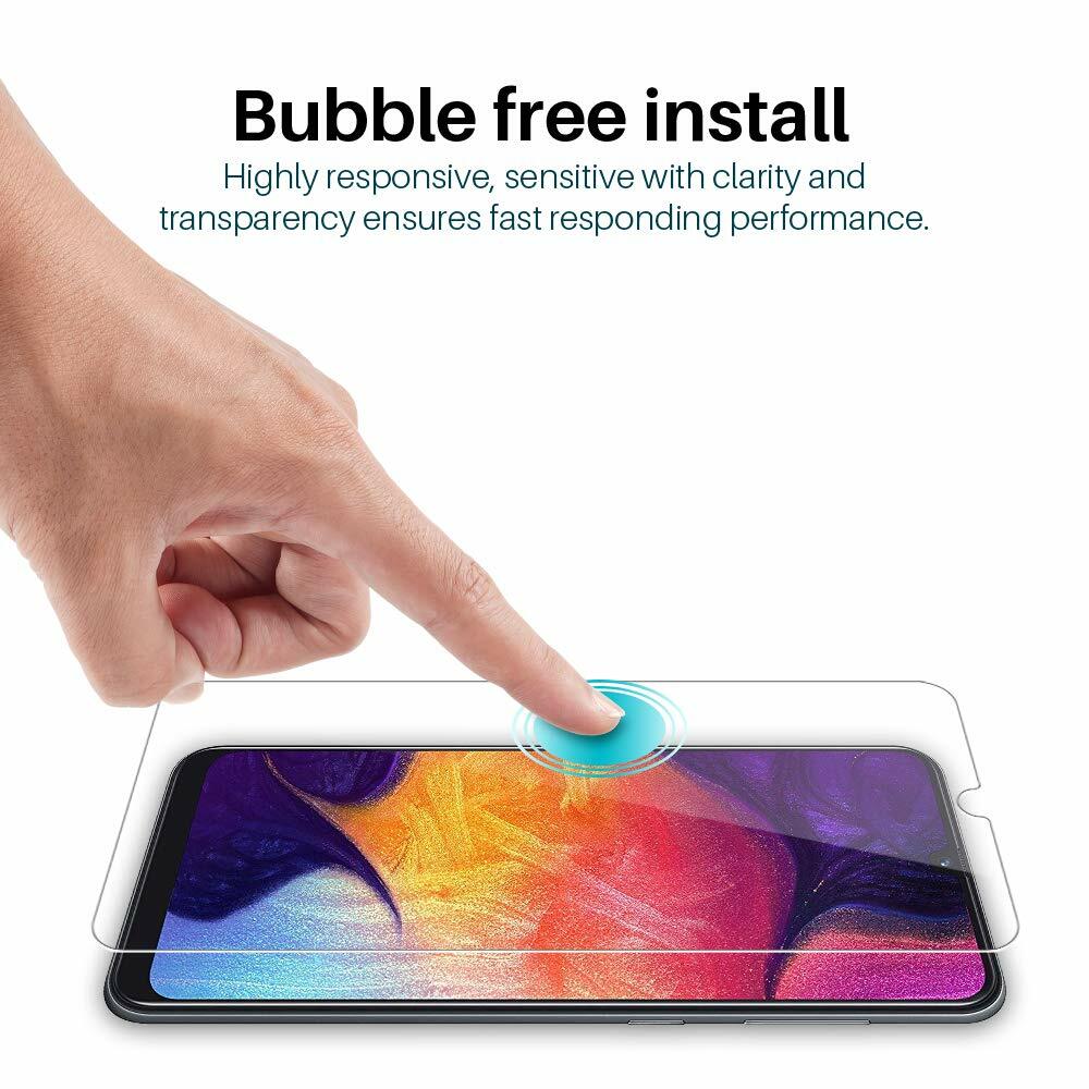 2X For Samsung Galaxy A52 A20 A51 A70 A71 A11 Tempered Glass Screen ...