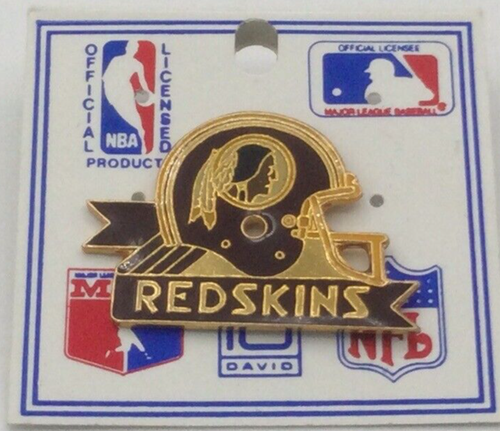 1987 NFL Washington Redskins Collectible Pin Peter David VINTAGE NEW ...