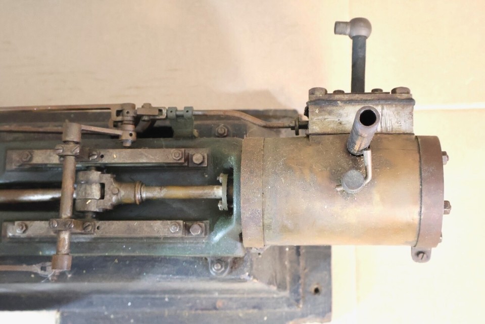 LIVE STEAM LARGE VINTAGE HORIZONTAL MILL ENGINE om | eBay