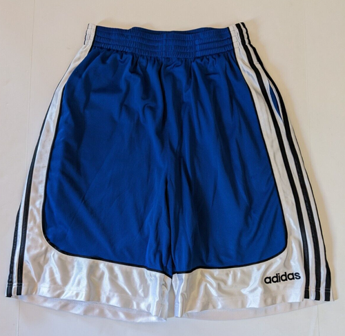 Vintage Adidas Mens Blue Basketball Shorts Size L | eBay