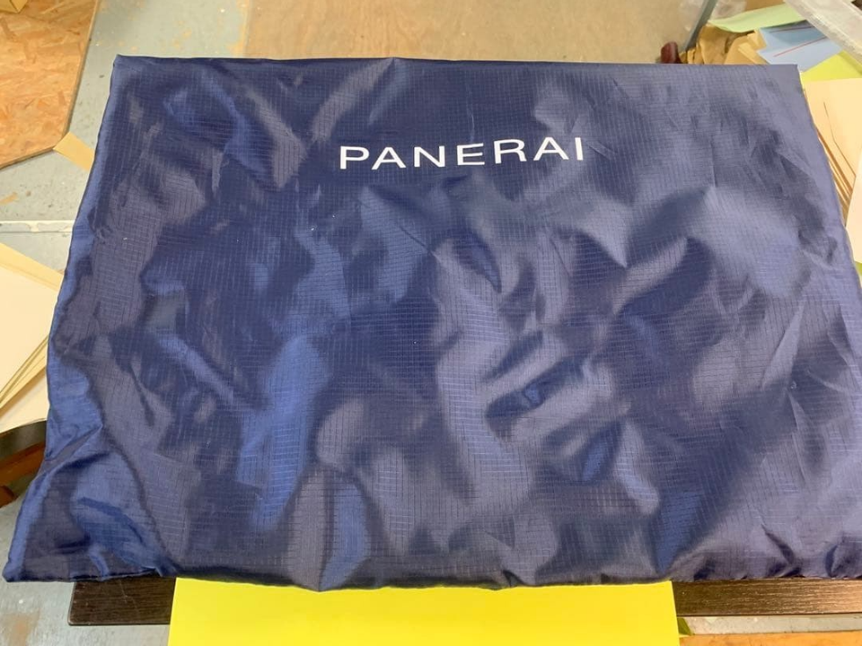 [New wz/Storage box&Strap] PANERAI Novelty Navy Blue Canvas Leather ...