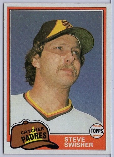 1981 Topps Traded #840 Steve Swisher in EXMT Condition Padres | eBay