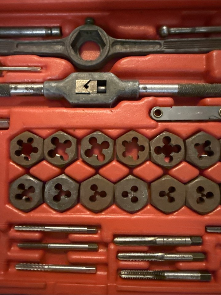 Vermont American 40 Pc Tap & Die Set Metric USA | eBay