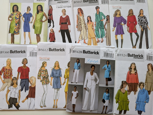Butterick Sewing Patterns NEW UNCUT Assorted US Sizing FREE SHIPPING ...