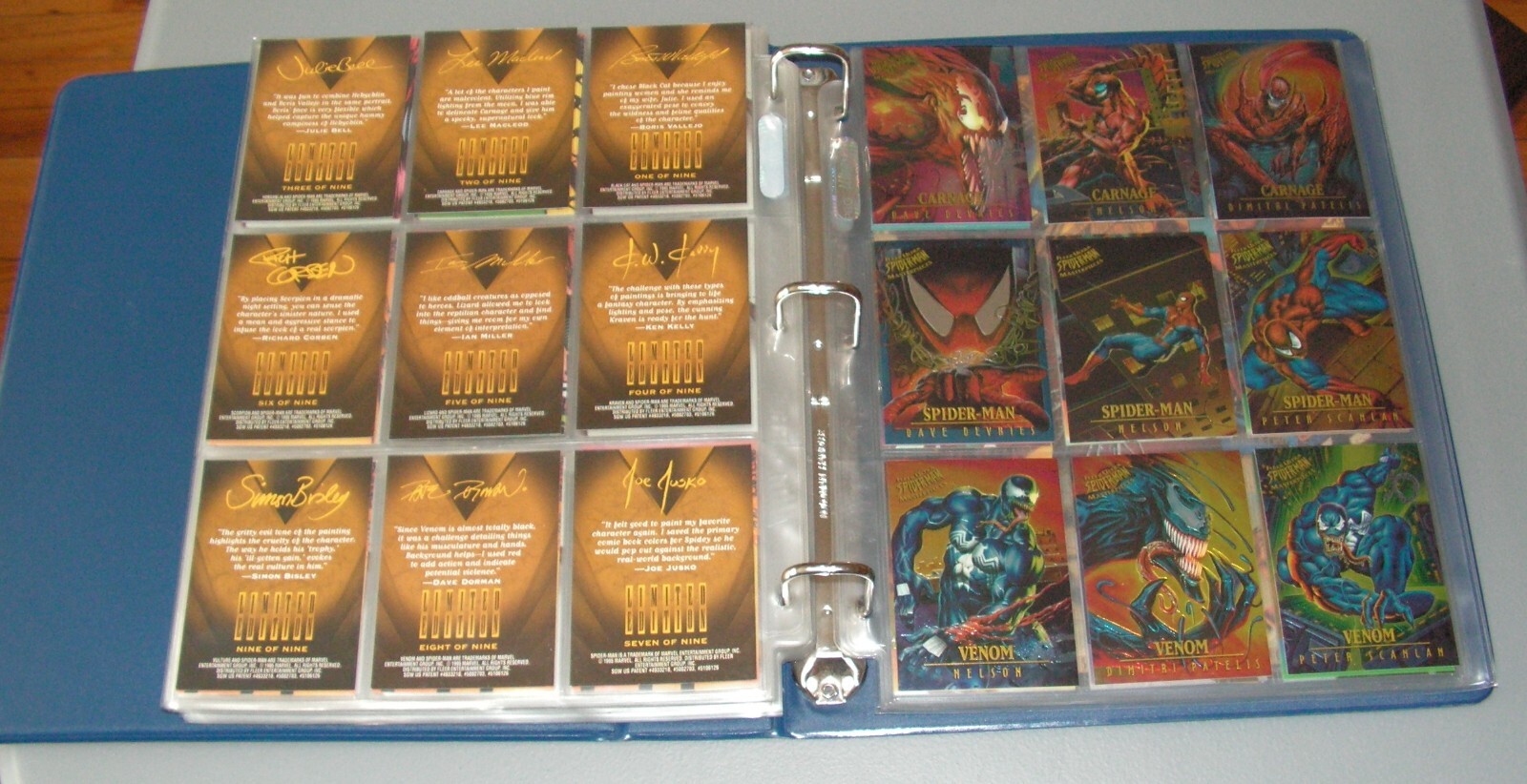 Fleer Ultra Spider-Man 1995 Plus Binder/Inserts/Signature Series | eBay