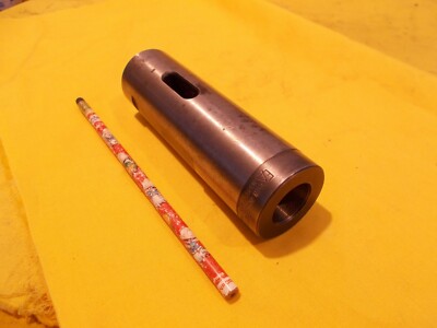 1-3/4" OD x 3 MORSE TAPER ID CNC TOOL HOLDER BUSHING lathe mill socket ...