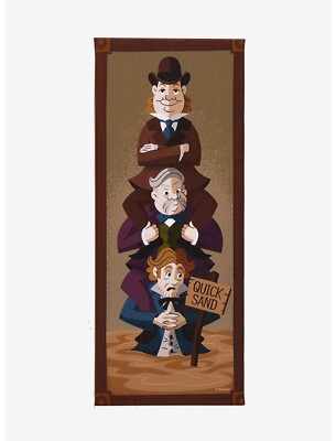 Disney Haunted Mansion Stretching Portrait Art Quicksand Men, NEW | eBay