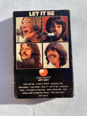The Beatles Red Label Apple ART-2001 NO Cassette Tape Only Slipcase | eBay