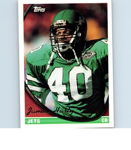 James Hasty 41 Jets 1994 Topps NFL Football Trading Card | eBay