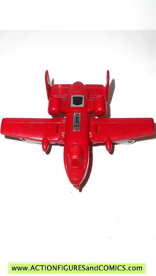 Transformers 1985 vintage POWERGLIDE 100% Complete generation 1 one red ...
