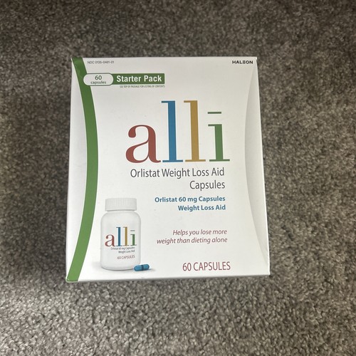 alli Orlistat 60mg Weight Loss Supplement Pills - 60 Count EXP 01/2026 ...
