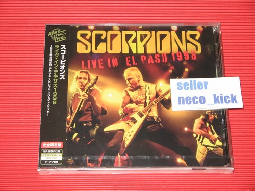 11B SCORPIONS LIVE IN EL PASO 1996 JAPAN CD | eBay