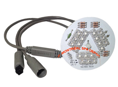 Sloan LED spa hot tub 18-LED Cluster main Light LiquaLED daisy chain ...