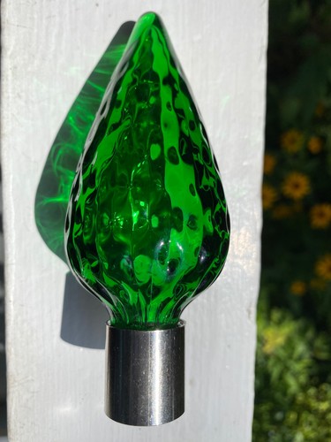 Blenko NEW Clover Optic Lamp Finial Only | eBay